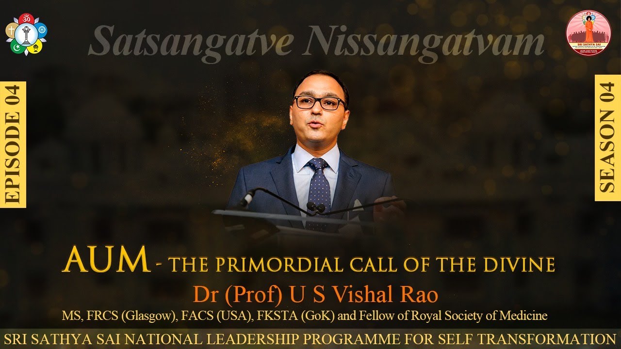 AUM - The Primordial Call of The Divine - Dr(Prof) U S Vishal Rao - YouTube