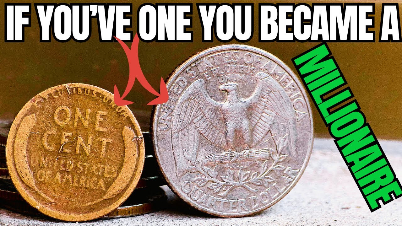 10 Ultra Rare U.S. Quarters & Wheat Pennies Worth Over $500,000 – Check ...