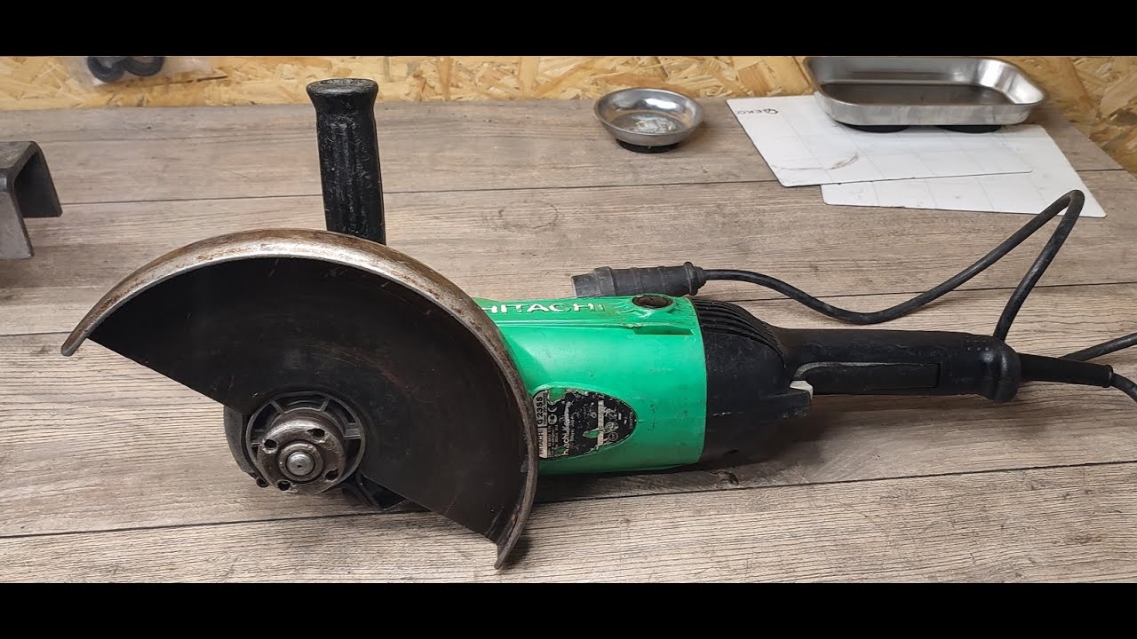 Restoration and Repair Guide for Old Hitachi Hikoki G23SS 9" (230 mm ...