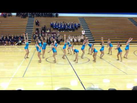 Mill Valley High School Silver Stars Dance 3 at Miss Kansas Dance and Drill Festival 2012