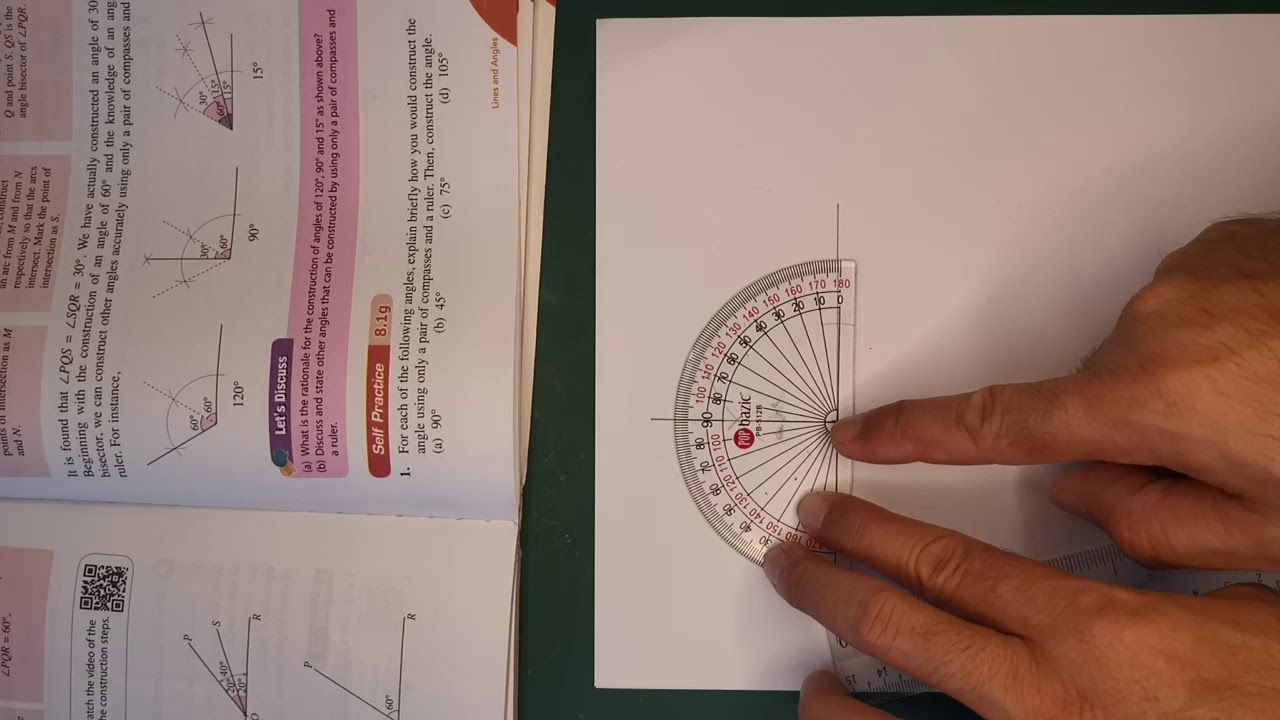 How To Draw Angles Of 90 And 45 Using Only A Pair Of Compasses And how-to-draw-angles-of-90-and-45-using-only-a-pair-of-compasses-and