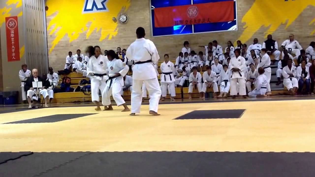 Nijushiho Bunkai, Team ? Women | IKD World Cup 2015 Shotokan Karate ...