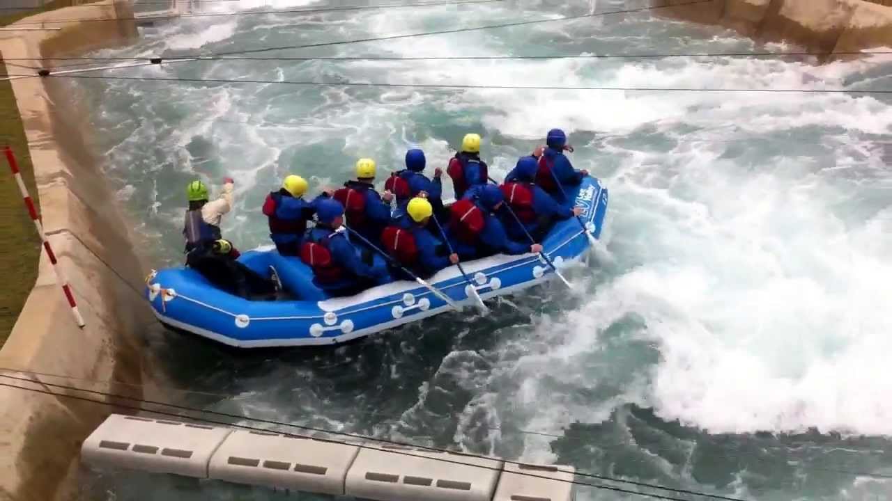 Olympic venue White water rafting - YouTube