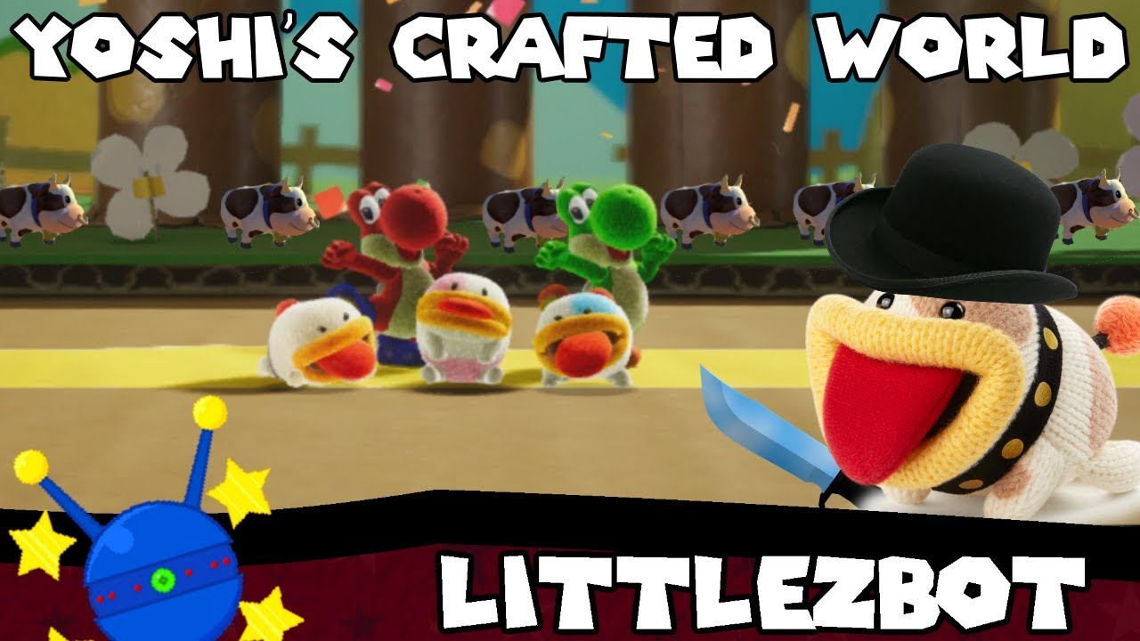 THE COW CHRONICLES! Mini-Play: Yoshi's Crafted World - YouTube