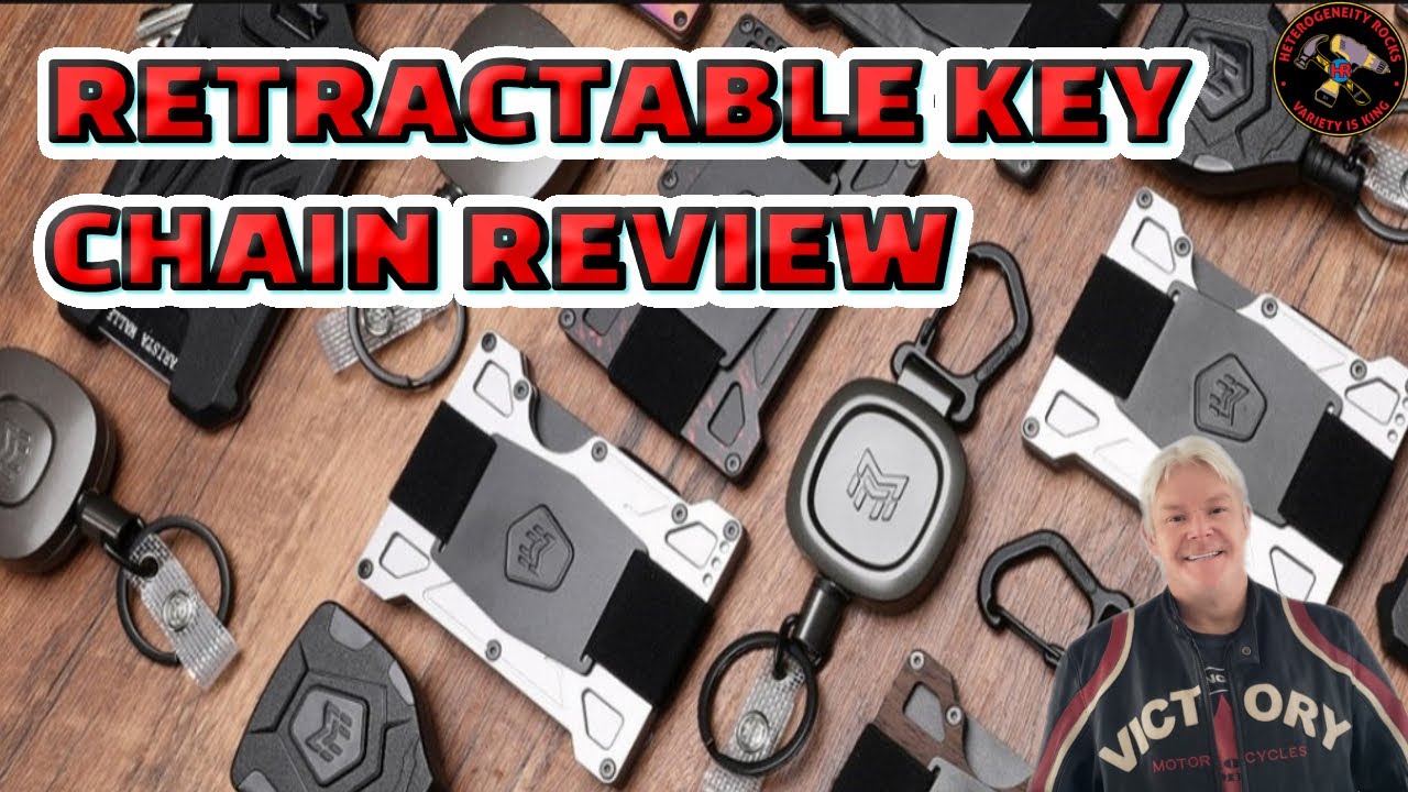 Retractable key chains been well tested and reviewed - YouTube