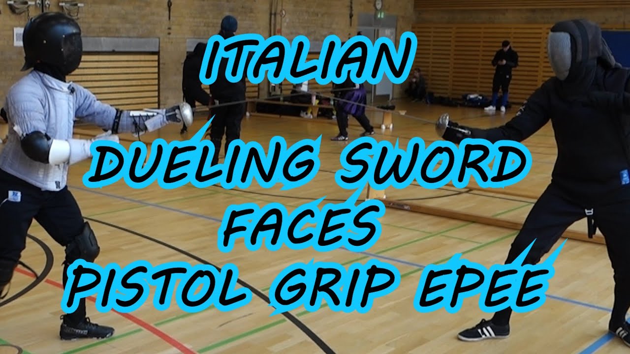 How to fence against a lefty in smallsword - HEMA sparring against a ...
