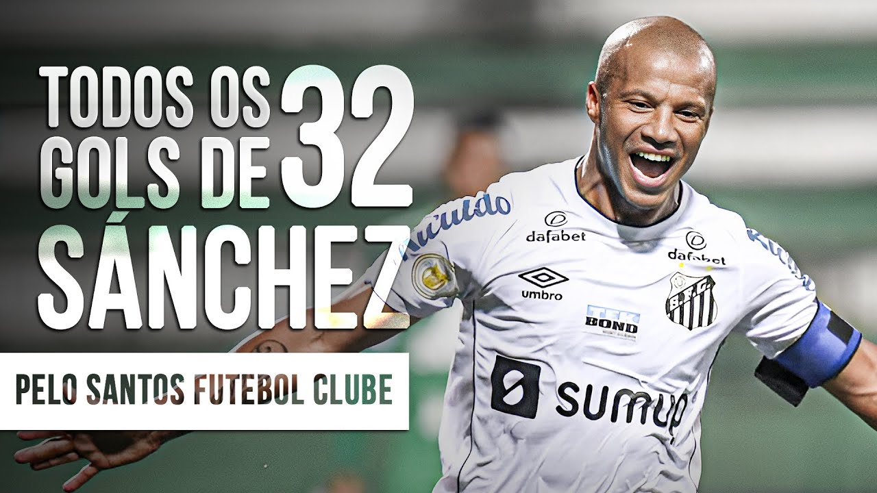 TODOS os 32 Gols de CARLOS SÁNCHEZ pelo SANTOS - YouTube