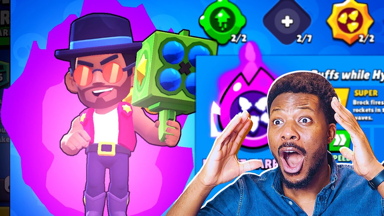Unlocking HYPERCHARGE for BROCK in Brawl Stars - YouTube