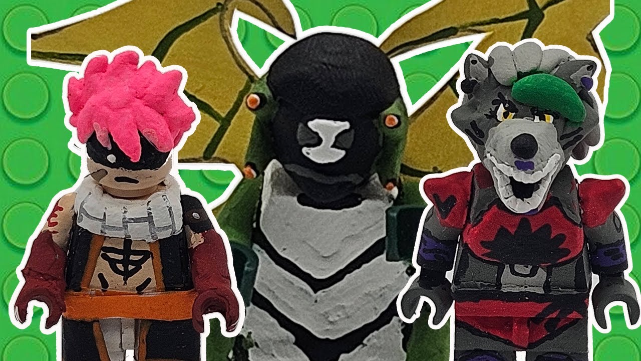 Lego Random Custom Showcase | Stinkfly, Etherious Natsu, and Roxy Wolf ...