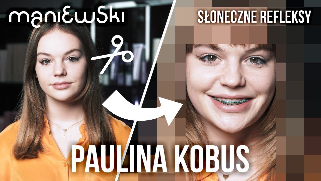 Paulina Kobus – Refleksy na włosach naturalnych – cieniowanie włosów ...