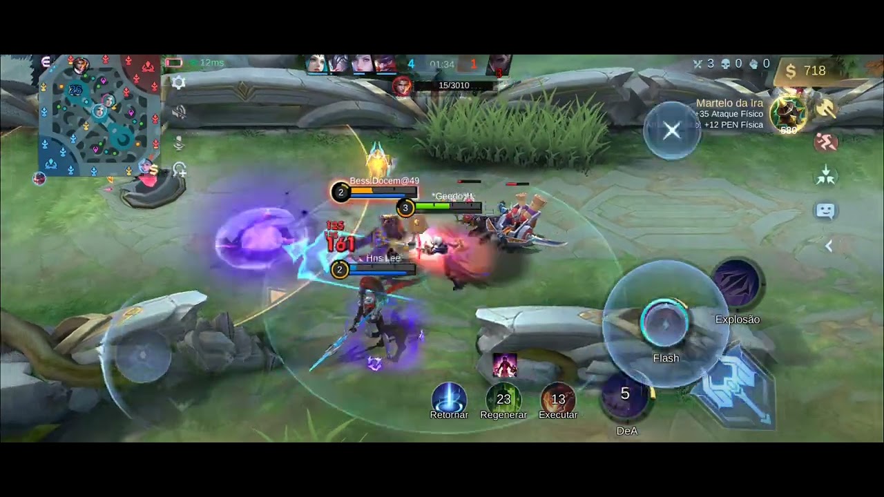 HEROI COMPLETO PRA AVANÇAR NOS ELOS MOBILE LEGENDS - YouTube