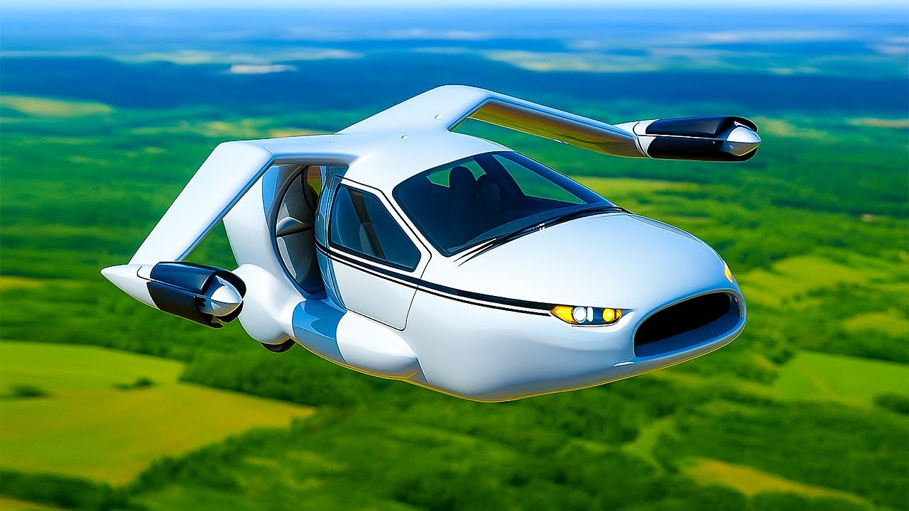 Top 5 Amazing Real Flying Cars in The World | Air Car | Flying Vehicles ...