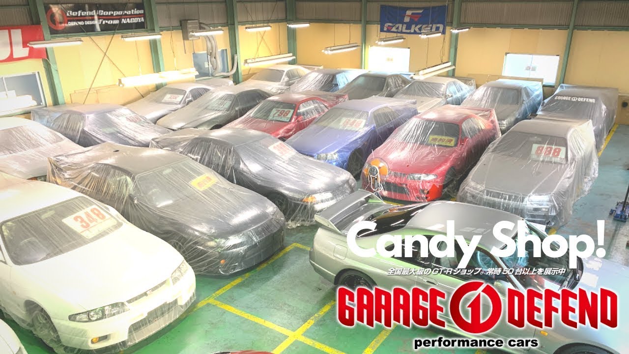 10s of Nissan Skyline GTR R34s for sale! - Garage Defend! - YouTube