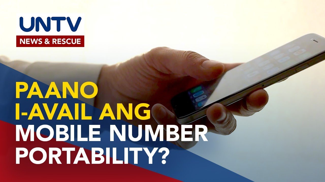 ALAMIN: Paano I-avail ang Mobile Porting Services ng Telcos - YouTube