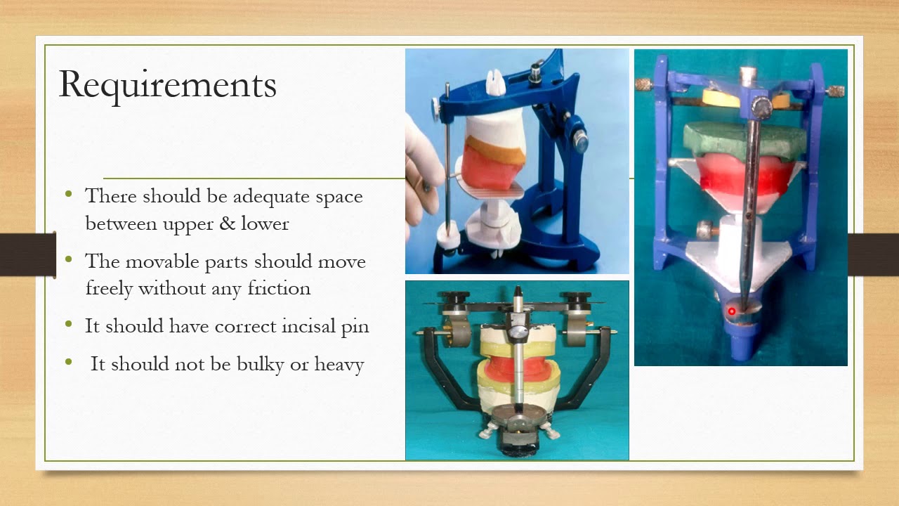 Dental Articulators - YouTube