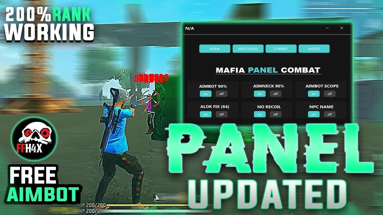 FREE FIRE EXTERNAL AIMBOT PANEL | Anti banned | PAID PANEL FREE 100% ...