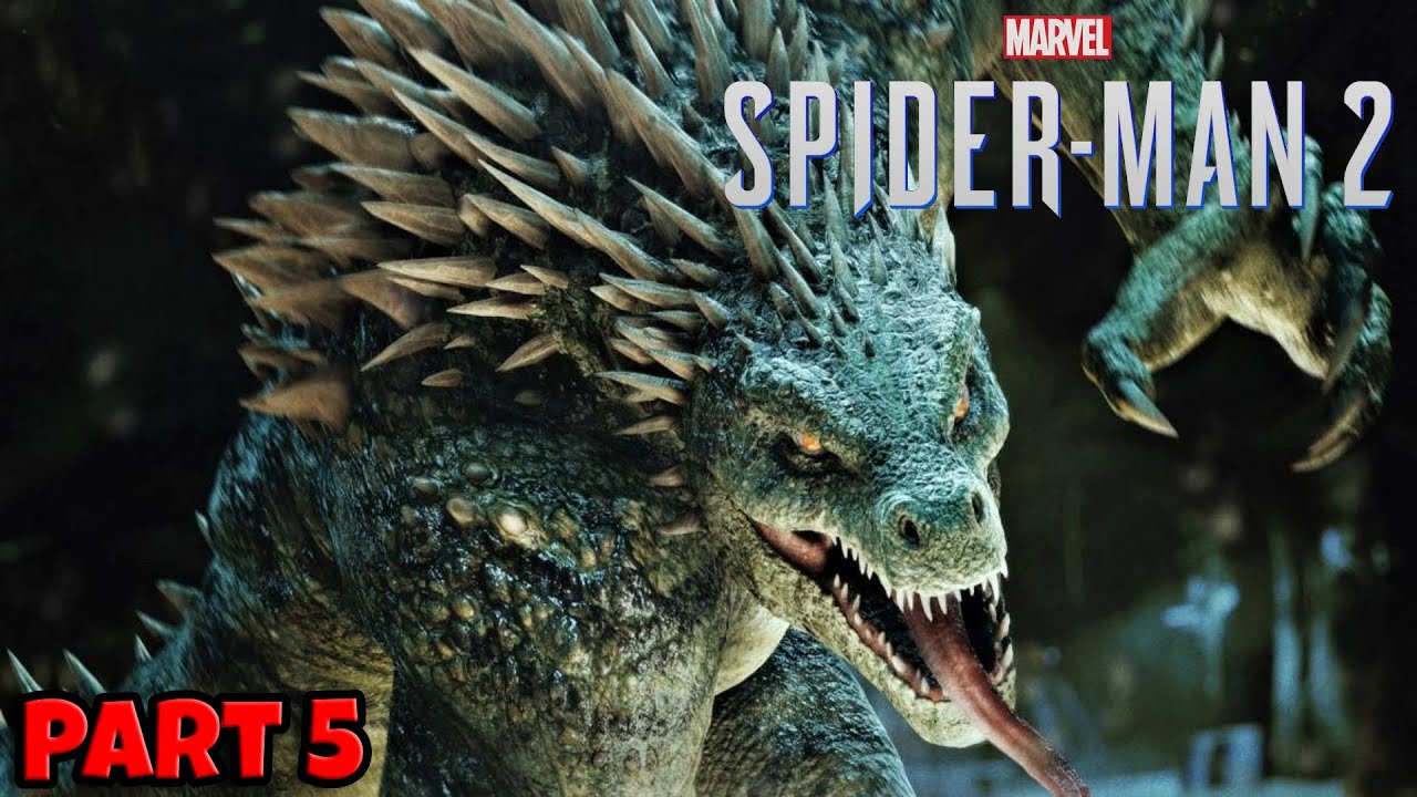 LIZARD BOSS FIGHT || Marvel’s Spider-Man 2 - PS5 Playthrough || Part 5 ...