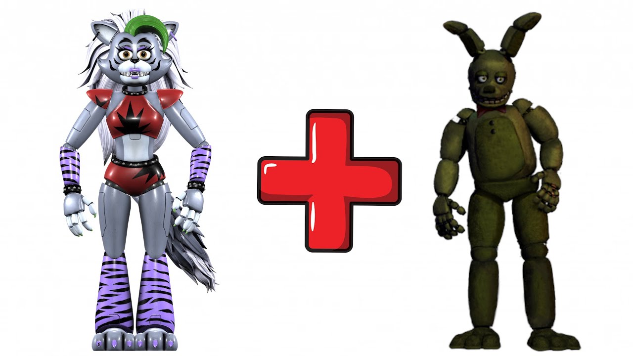 Roxy + Springtrap = ??? | FNAF ANIMATION - YouTube