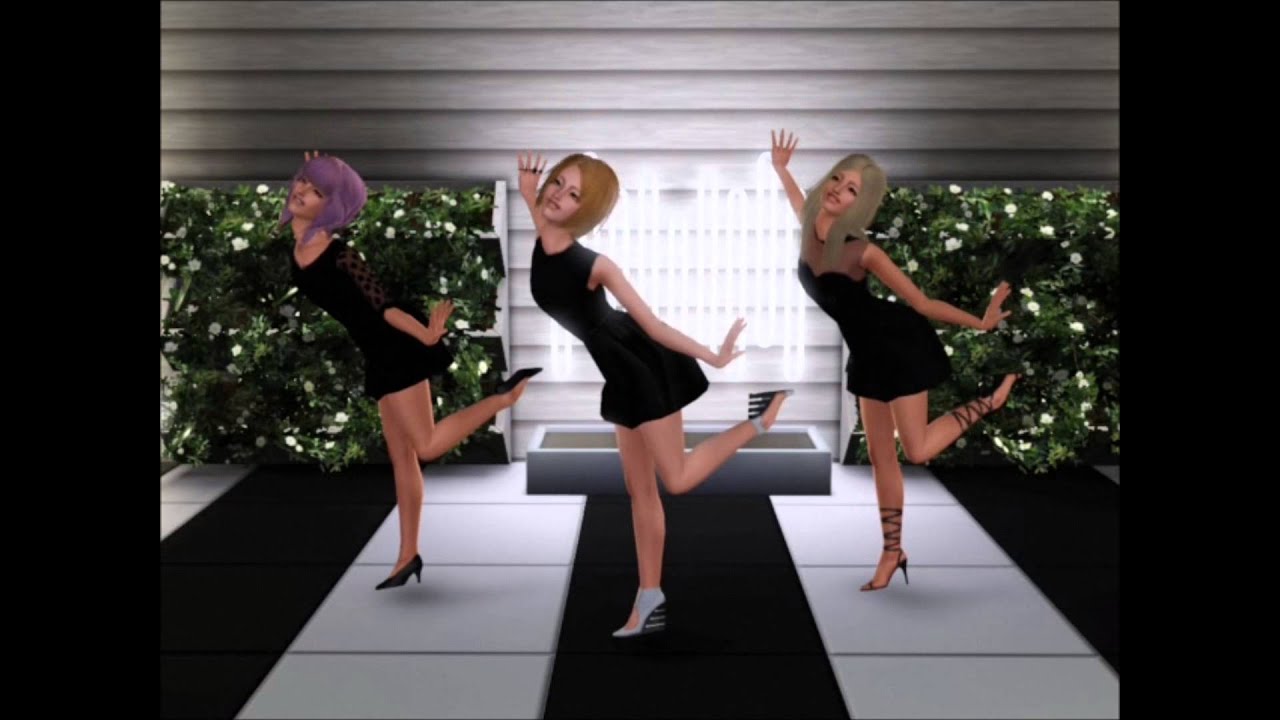 The sims 3 Galaxias dance - YouTube