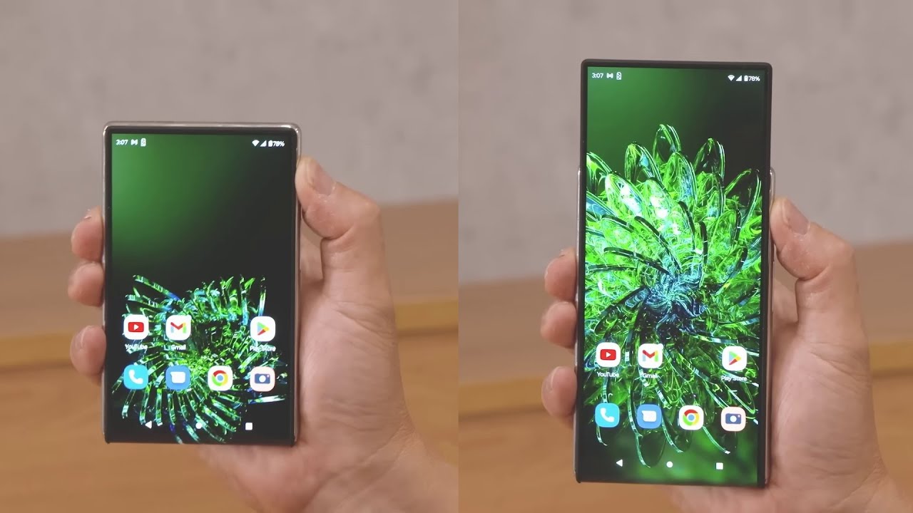 Lenovo just showed off a BIZARRE new rolling phone concept - YouTube