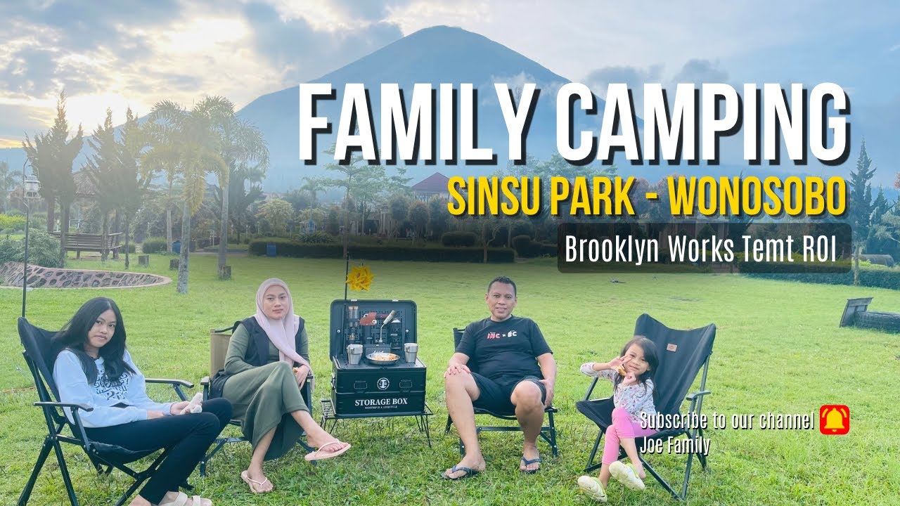 Family Camping with Brooklyn Works Tents ROI 2.0 in Sinsu Park Wonosobo ...
