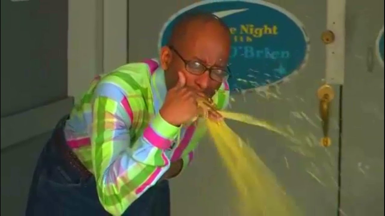 Pierre Bernard Eats Sushi And Throws Up - Late Night With Conan O'Brien ...