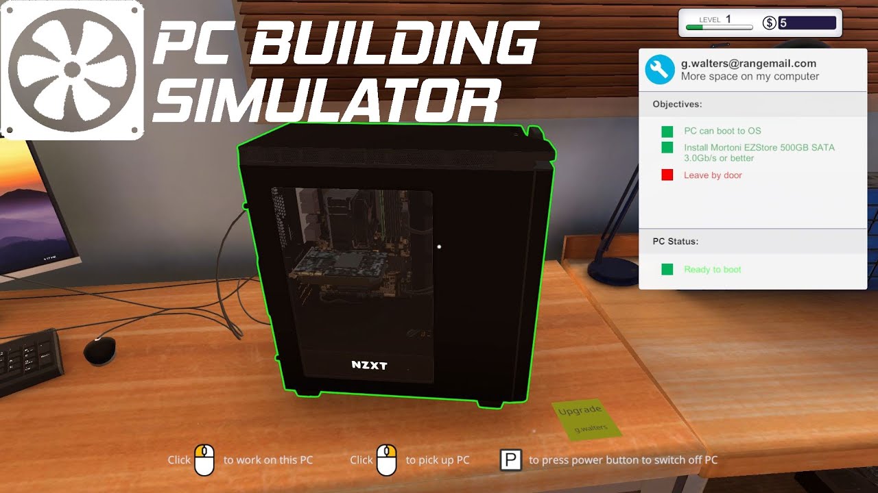 Scan, Repair, Repeat | PC Building Simulator #1 - YouTube