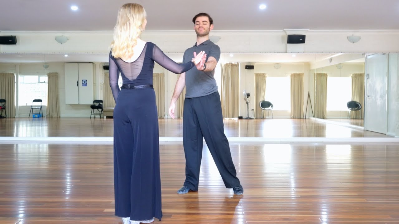 Spin Turn & Double Turning Lock to Promenade | Waltz - YouTube