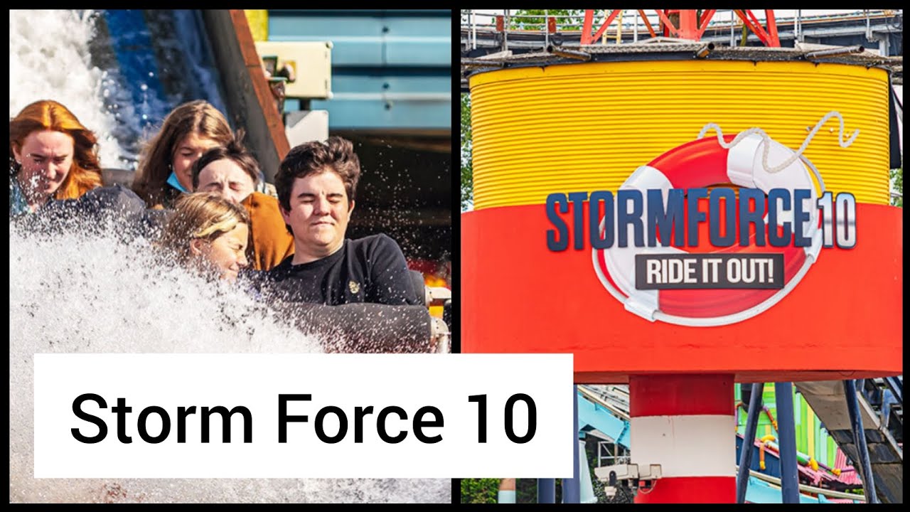 Storm Force 10 at Drayton Manor - YouTube