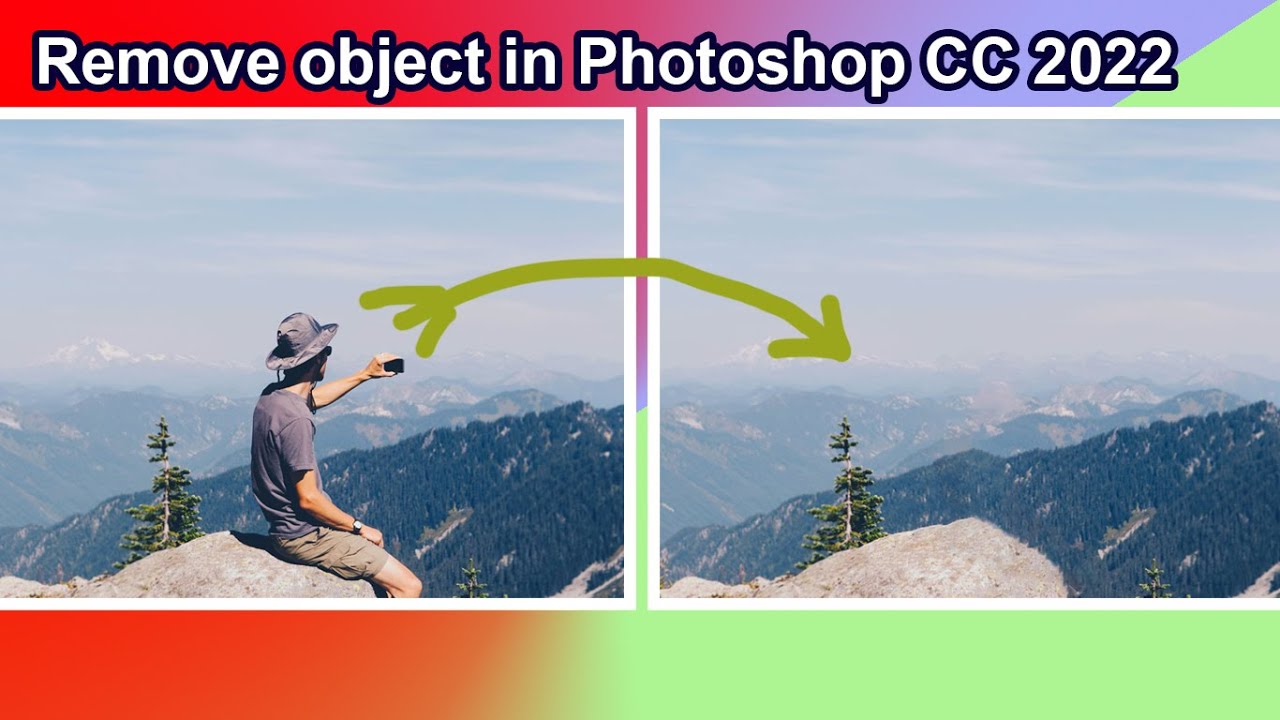 How to remove object by Object select tool Photoshop Tutorial for ...