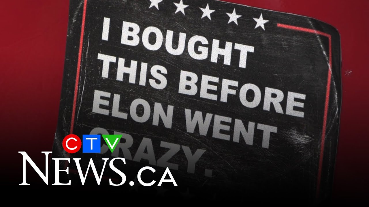 Tesla owners in B.C. embarrassed to be associated with Elon Musk - YouTube