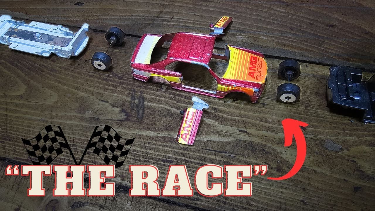 Matchbox car restoration. Mercedes AMG 500SEC - YouTube