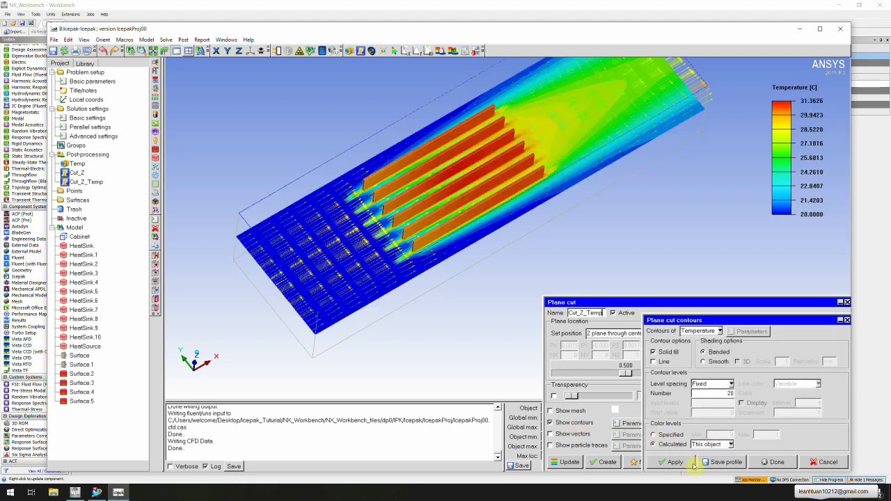 Icepak Tutorial2 NX Workbench - YouTube