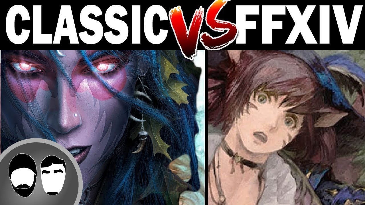 WOW Classic Vs FFXIV Shadowbringers - YouTube