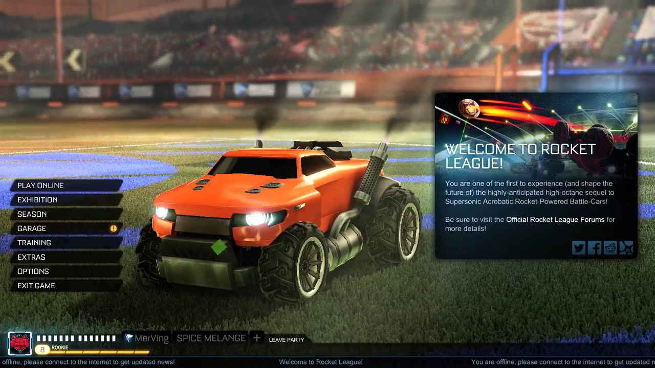 Dread stream Rocket League [16.07.15] марафон #6 - YouTube