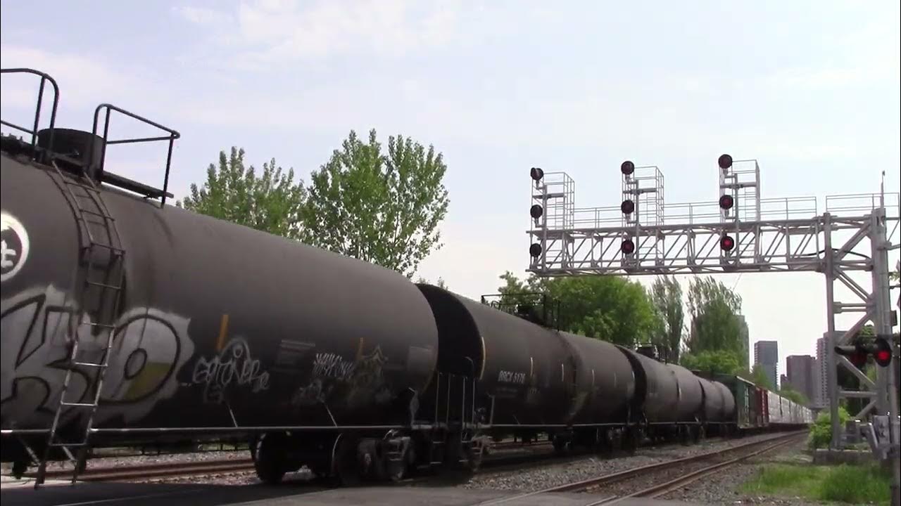 (CPKC) CP 236 with KCSM 4516 passing Osler - YouTube