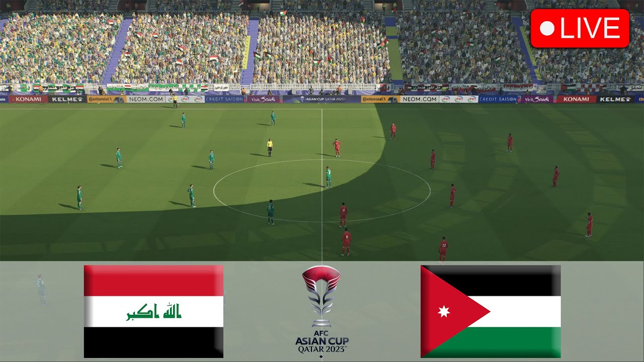 🔴Iraq vs Jordan LIVE🔴2023 AFC Asian Cup🔴Live Match Today! - YouTube