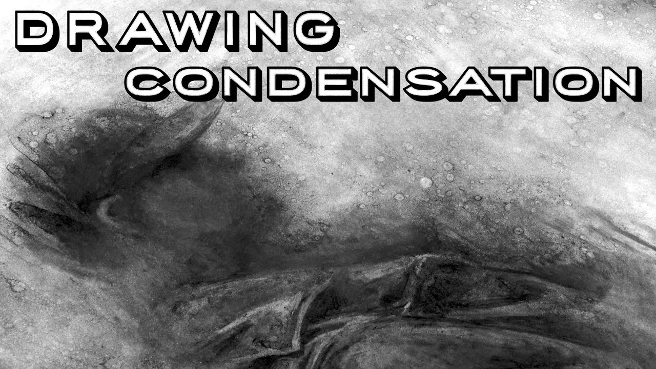 Drawing Condensation - Charcoal Drawing #11 - YouTube