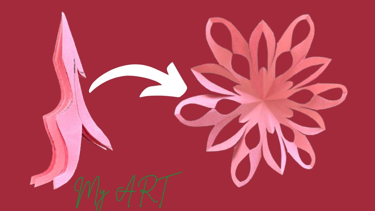 Most Beautiful Paper Art Decoration - YouTube