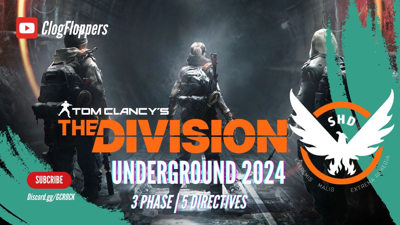 The Division 1 | 3 Phase/5 Directives | Underground 2024 - YouTube