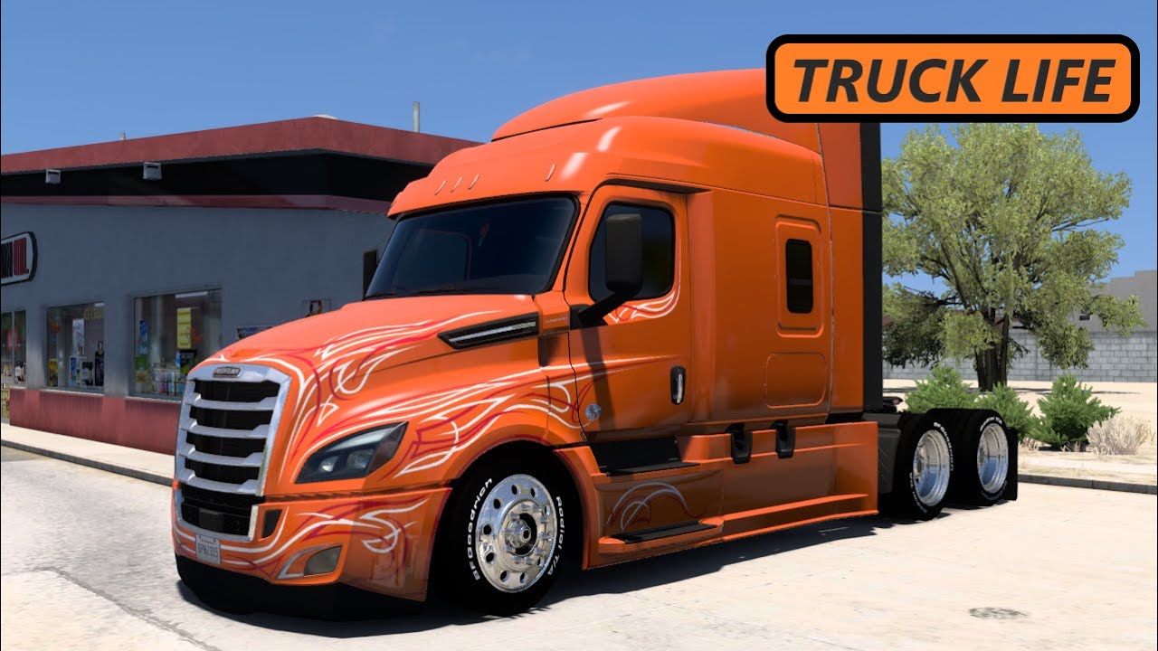 American Truck Simulator / Freightliner Trucking C16 ( Let's play ...