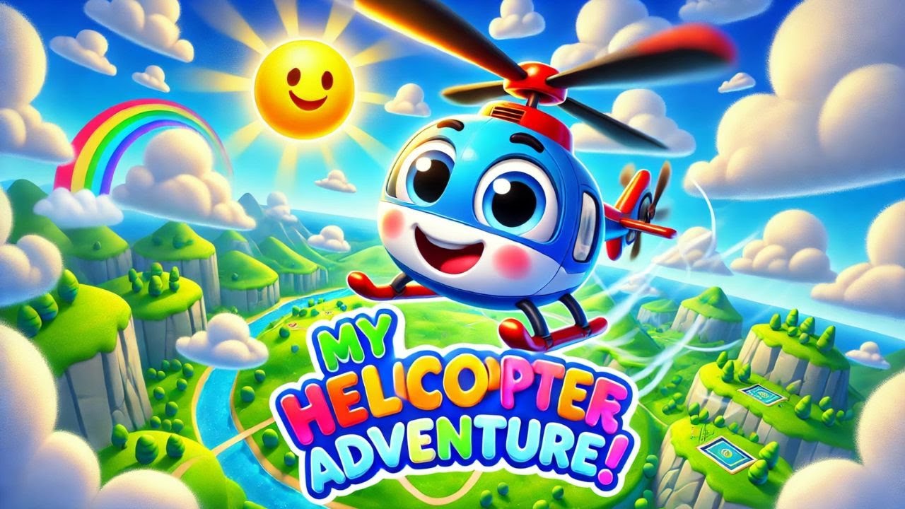 Flying High with My Helicopter - Fun Nursery Rhyme for Kids 🚁🎶 | Nursery Rhymes - YouTube