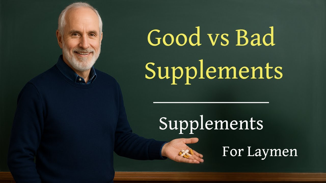Good vs Bad supplements - How to tell? - YouTube
