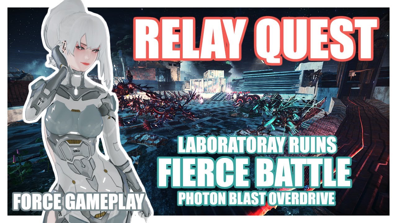 [PSO2:NGS] Relay Quest: Laboratory Ruins Fierce Battle - YouTube