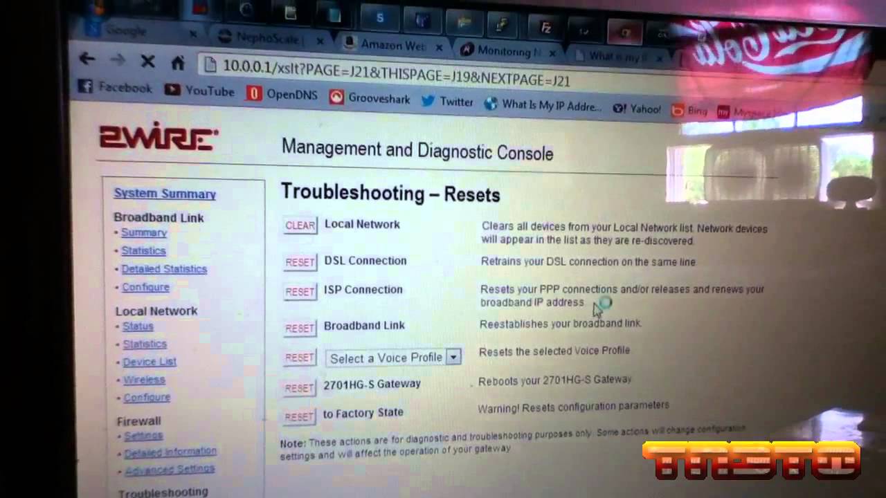 How To Change Your IP Address [2Wire Router] - YouTube