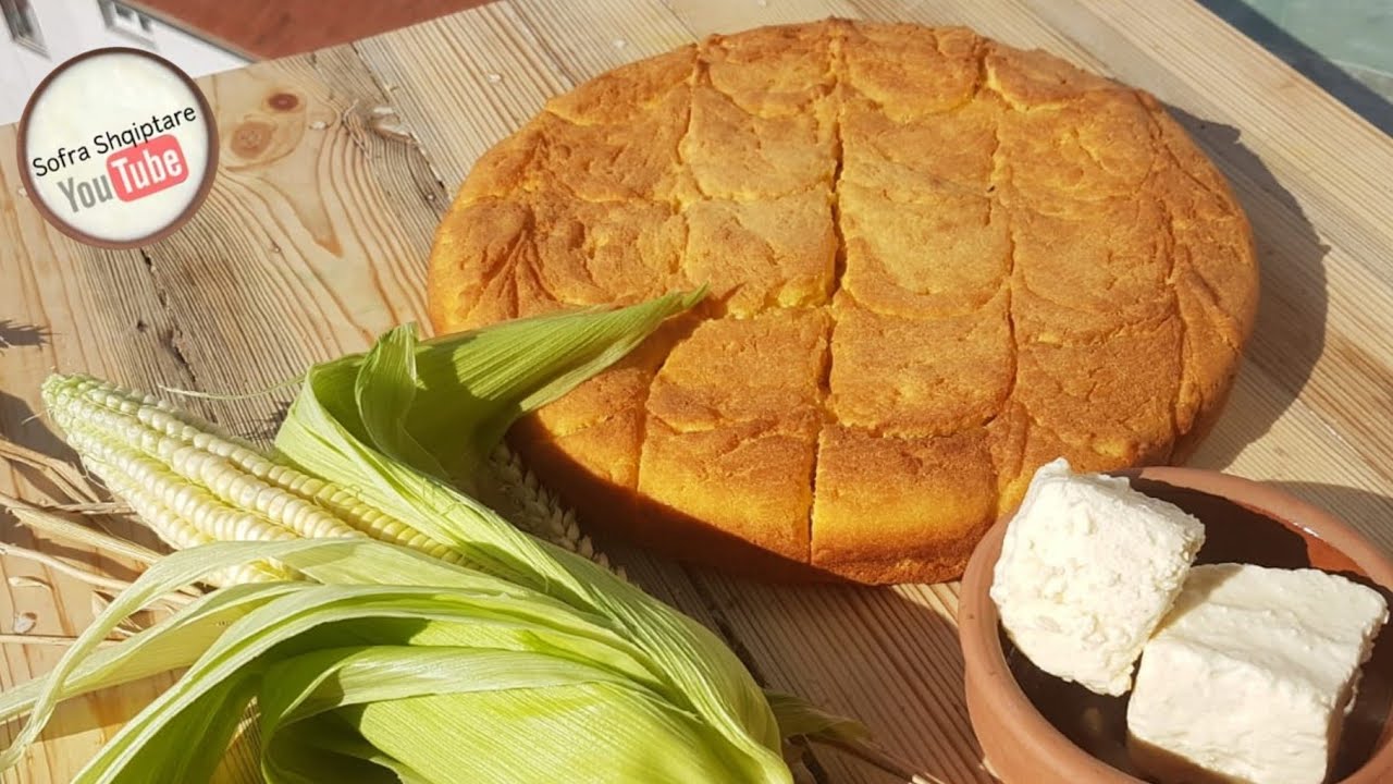 Pogaqe e Kallamojt - Tradicionale me miell misri dhe gruri(Corn Bread ...