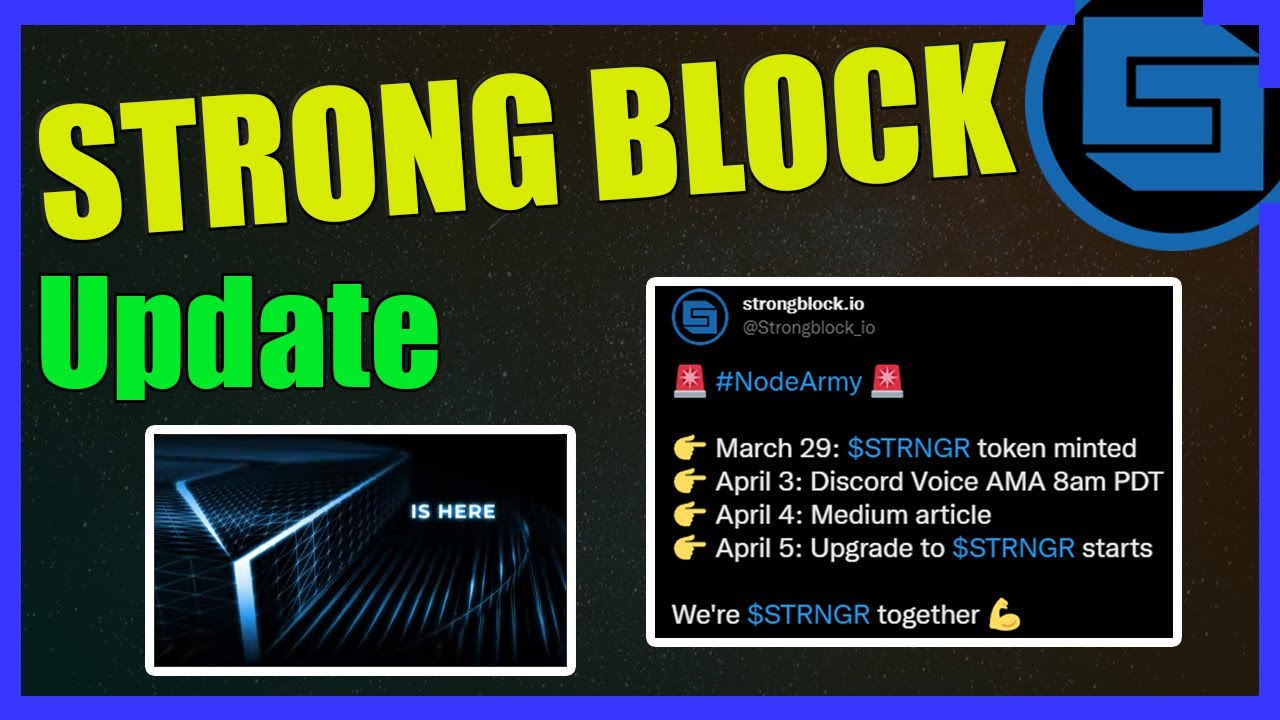 Strong Block Releases STRONGR Updates - YouTube