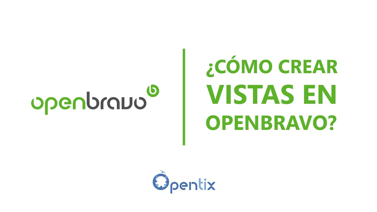¿Cómo crear vistas en Openbravo? - YouTube