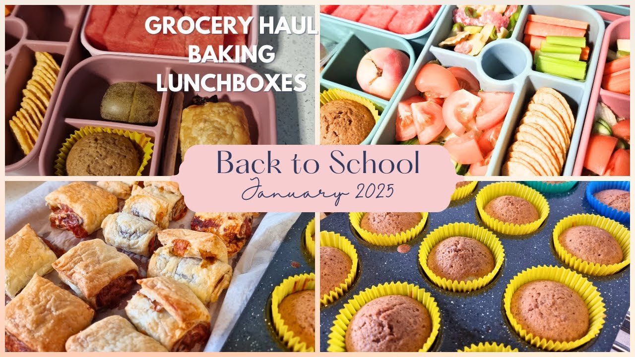 Back to School Baking - Top Up Shop - School lunches - YouTube