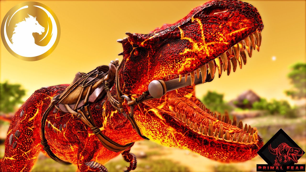 ARK Primal Fear OMEGA REX I ARK Survival Evolved Crystal Isles (MODLU ...